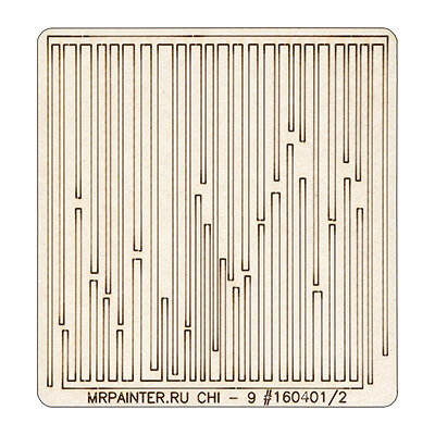 Mr.Painter" CHI-9 Чипборд 9.5 см х 10 см 160401 "Свадьба. Рустик./2