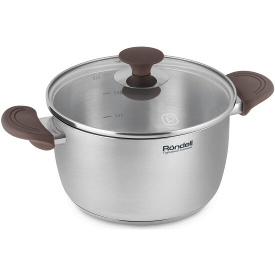 Кастрюля Rondell Coffee Bean 24 см 5,7 л (RDS-1645)
