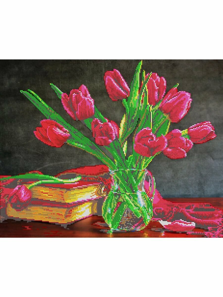 Набор для вышивания бисером 38*48 см