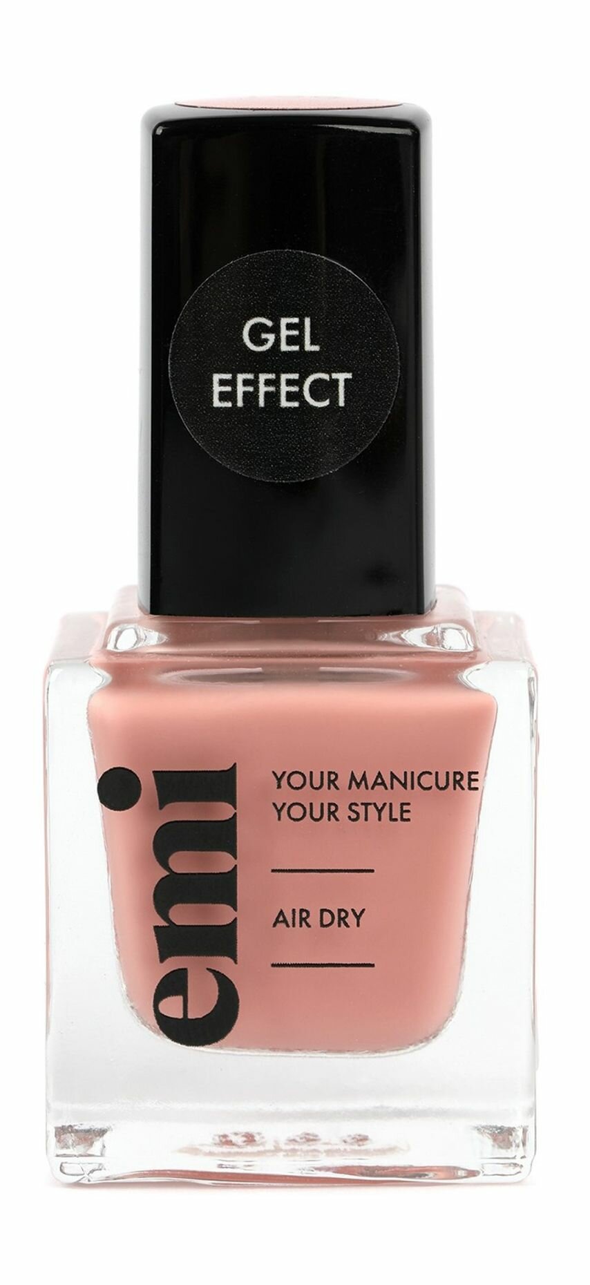 EMI Лак для ногтей с гель-эффектом ультрастойкий Ultra Strong Nail Polish Gel Effect, 9 мл, 166