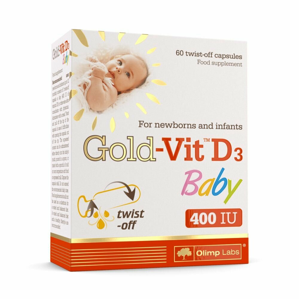 Olimp Labs Голд-Вит D3 Бэби Витамин D3 60 капсул