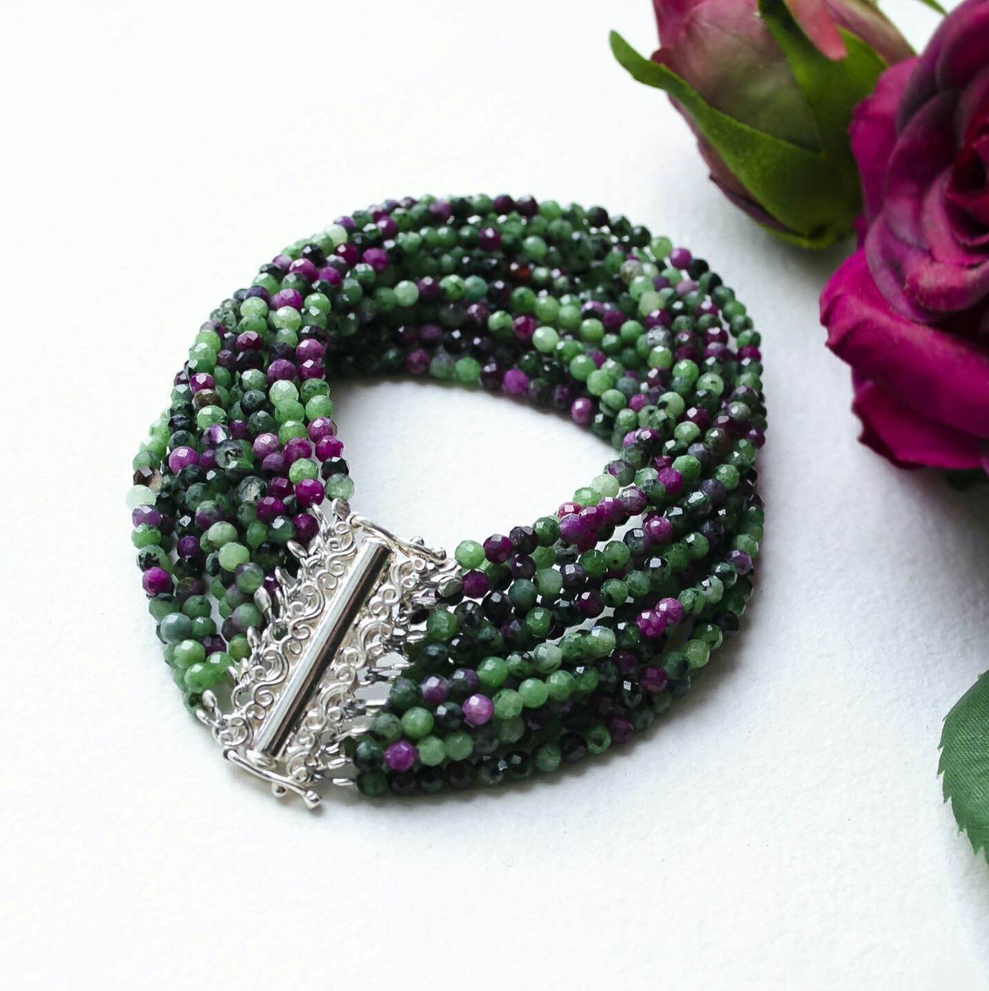 Браслет, цоизит