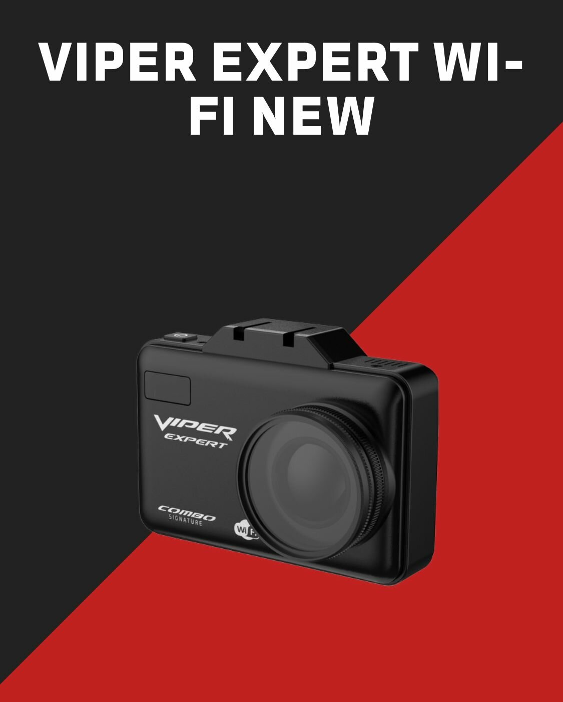 Видеорегистратор с радар-детектором VIPER Combo Expert Wi-Fi NEW, GPS, ГЛОНАСС