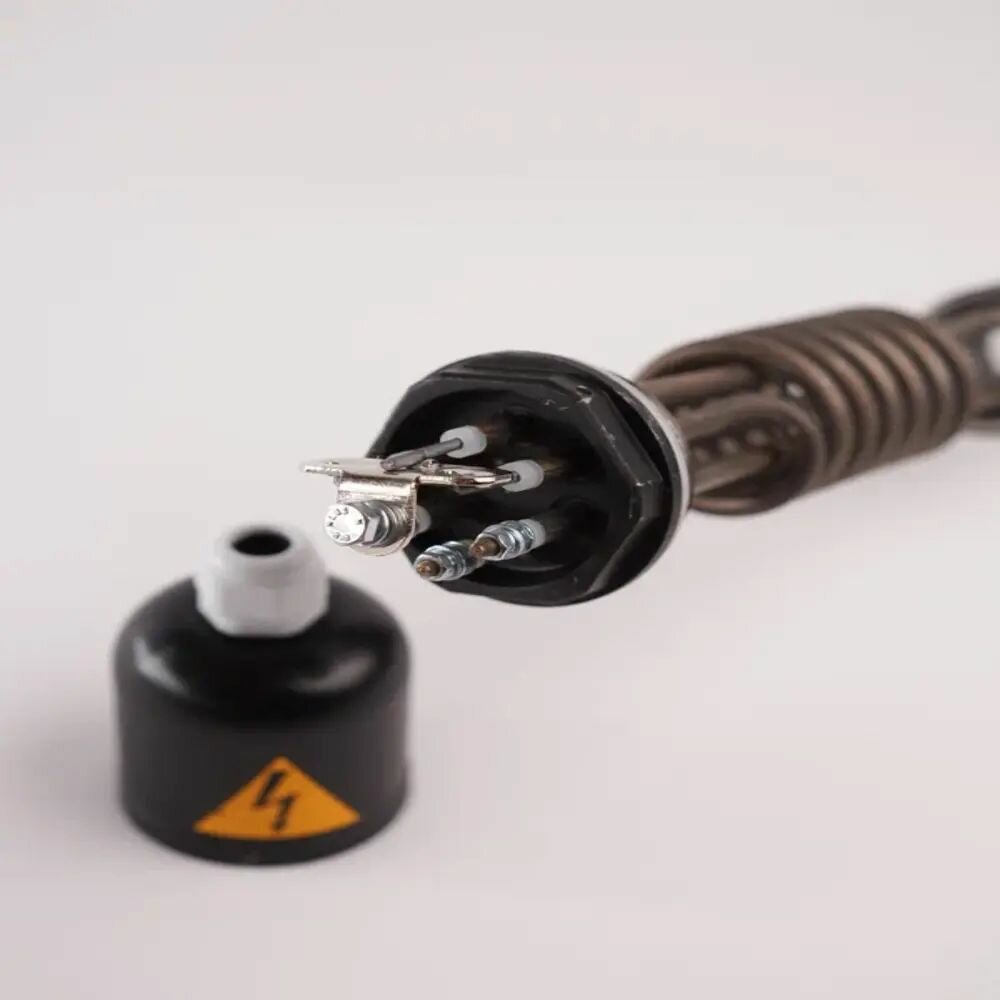 Блок ТЭН с колпаком д/котла твердотоп. Mix/Дымок М (нерж. сталь, d7,4мм, 2",9кВт/220В) /Т Zota