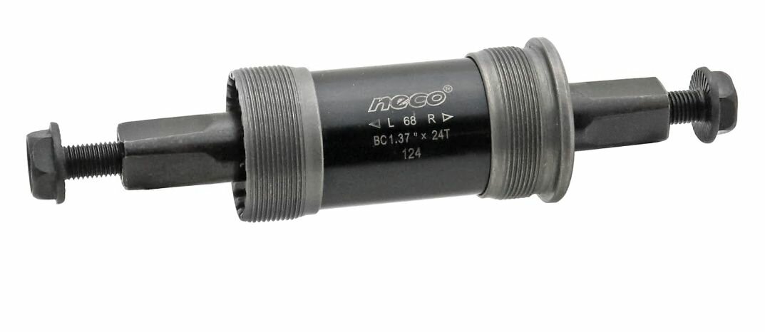 Каретка NECO B910 под квадрат (стальные чашки, стальной корпус).