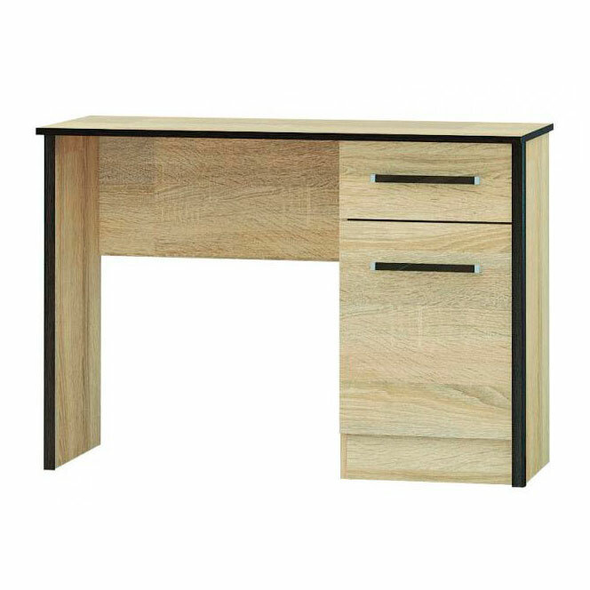 Стол косметический Лирика 75,0х102,0х44,5 см, дуб сонома/дуб сонома