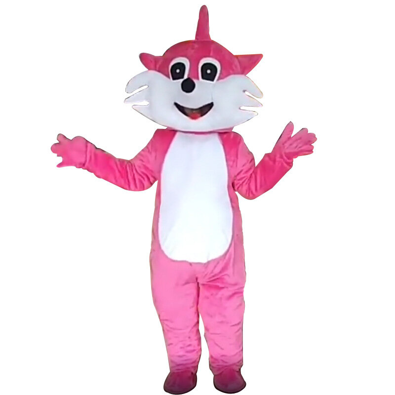 Костюм куклы "Мой сосед Тоторо" Гарфилда, розовый кот, размер 160-175