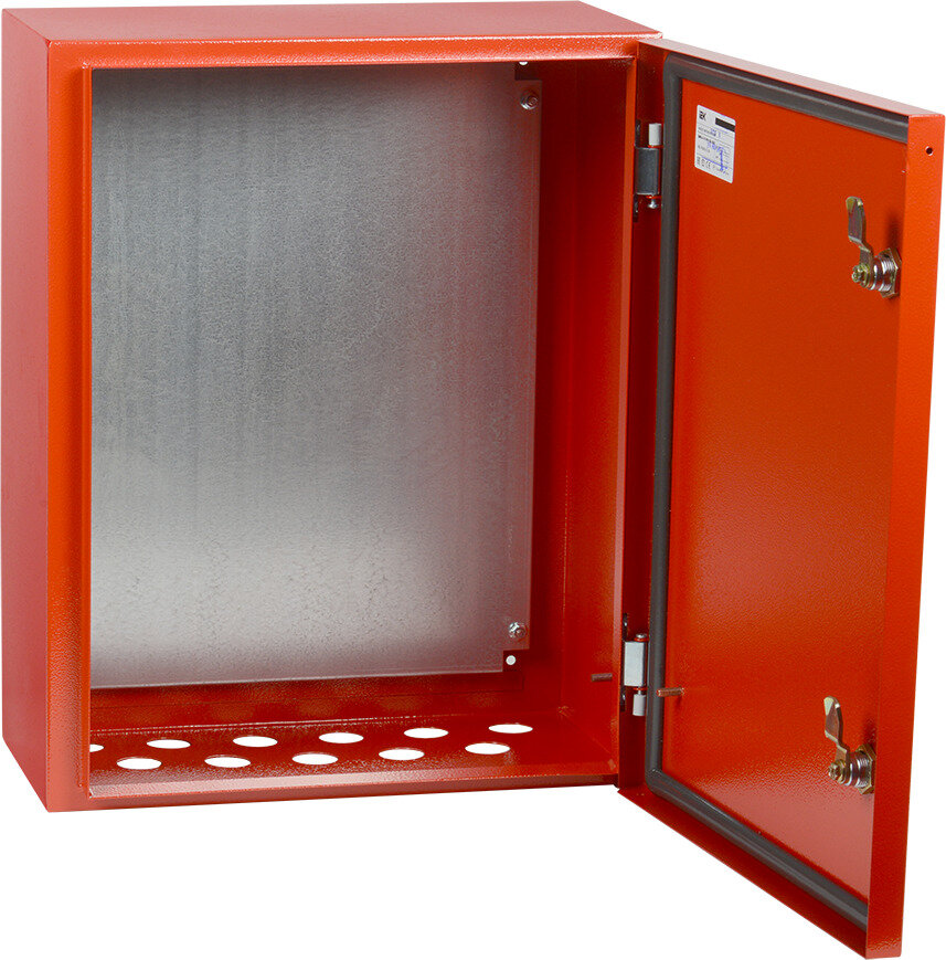 Корпус металлический IEK ЩМП-1-0, 395х310х220мм, У2, IP54, RAL 3020, навесной, замок с ключом, 630А