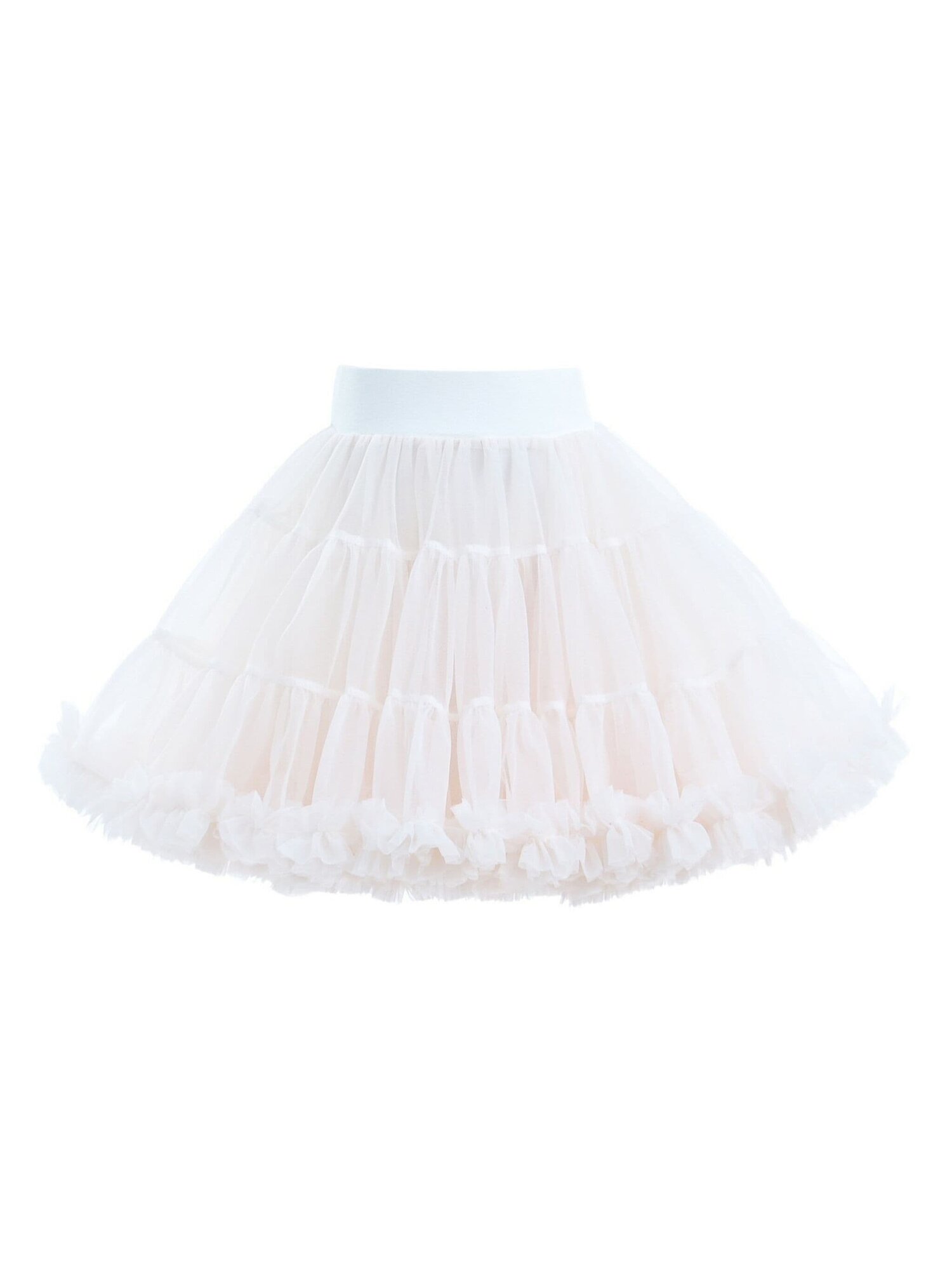 Юбка mimi tutu, размер 2 года, бежевый/белый — фото 1