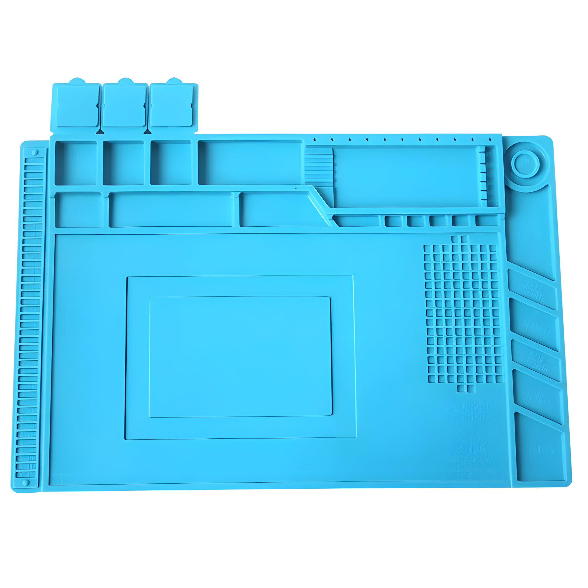 Термостойкий коврик "Amperator" для ремонта и пайки, размер 45х30 см