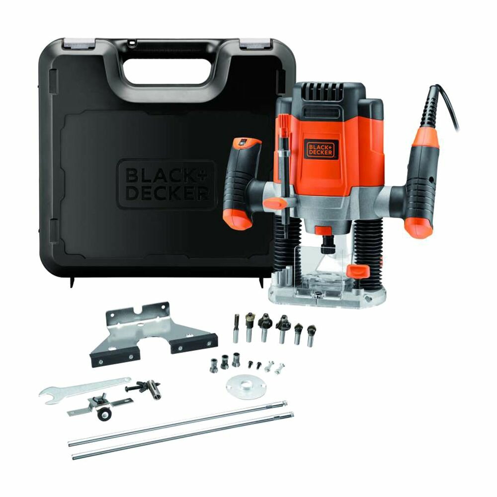 Фрезер (1200 Вт, глубина 55 мм) BLACK+DECKER KW1200EKA-QS