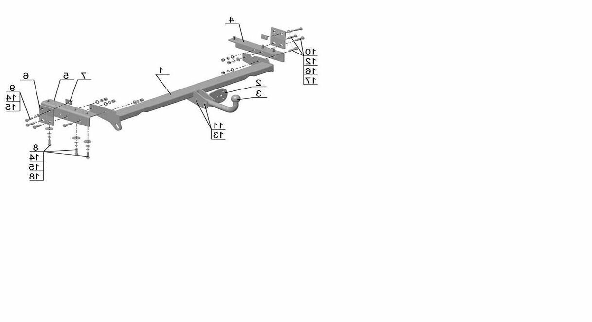 Фаркоп для Lexus RX SUV 1998-2003гг. (без электрики) (паспорт и сертификат) AvtoS. LX01