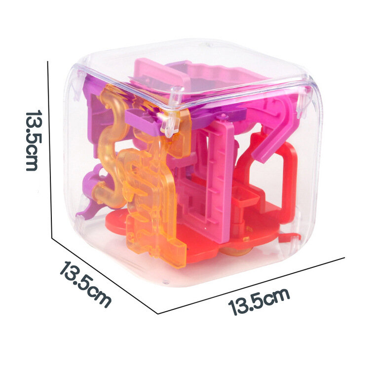 3D лабиринт с шариками, трек для катания, вызов для раннего развития, обучающая игрушка для детей, снятие стресса, тренировка баланса и концентрации