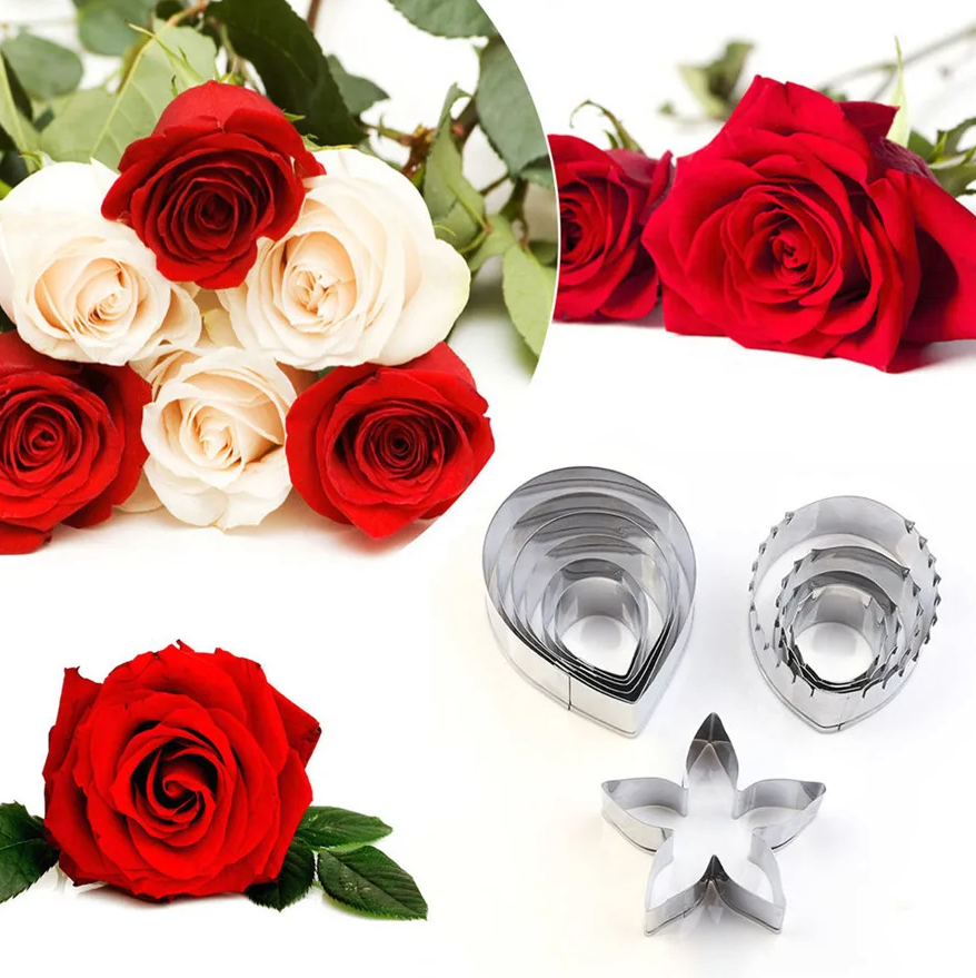 Набор каттеров для розы 11шт