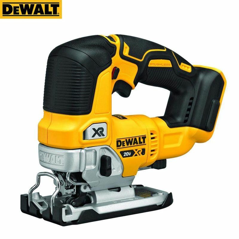 DEWALT DCS334 20 В Бесщеточная лобзиковая пила с переменной скоростью Многофункциональная модернизированная пила для резки металла и дерева с D-ручкой