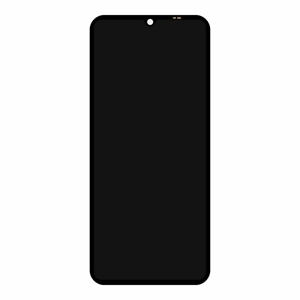 LCD дисплей для Xiaomi POCO C40 с тачскрином в рамке (черный)