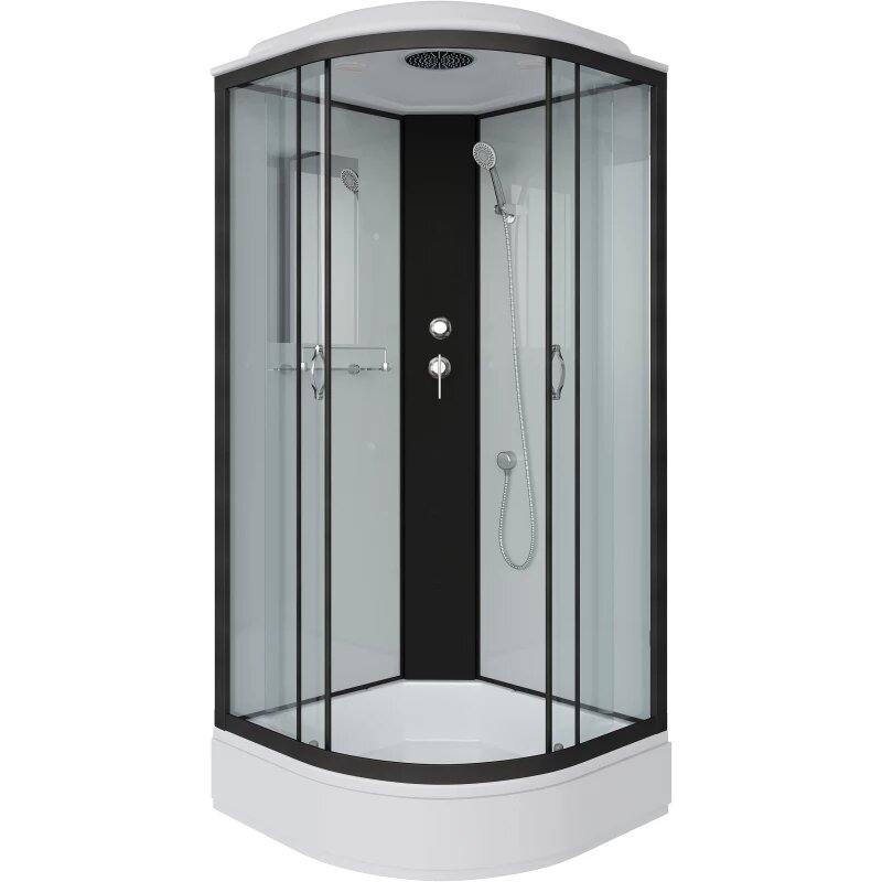 Душевая кабина Niagara NG-6701-14 (90х90х215) низкий поддон(26см) стекло прозрачное