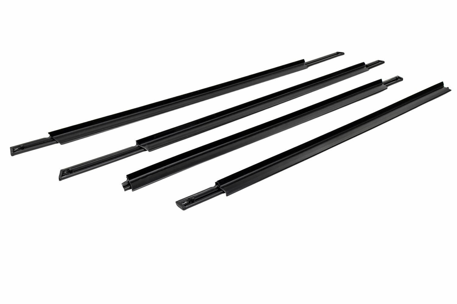 Комплект уплотнителей (бархотки) опускных стекол внешние для Лада Веста седан