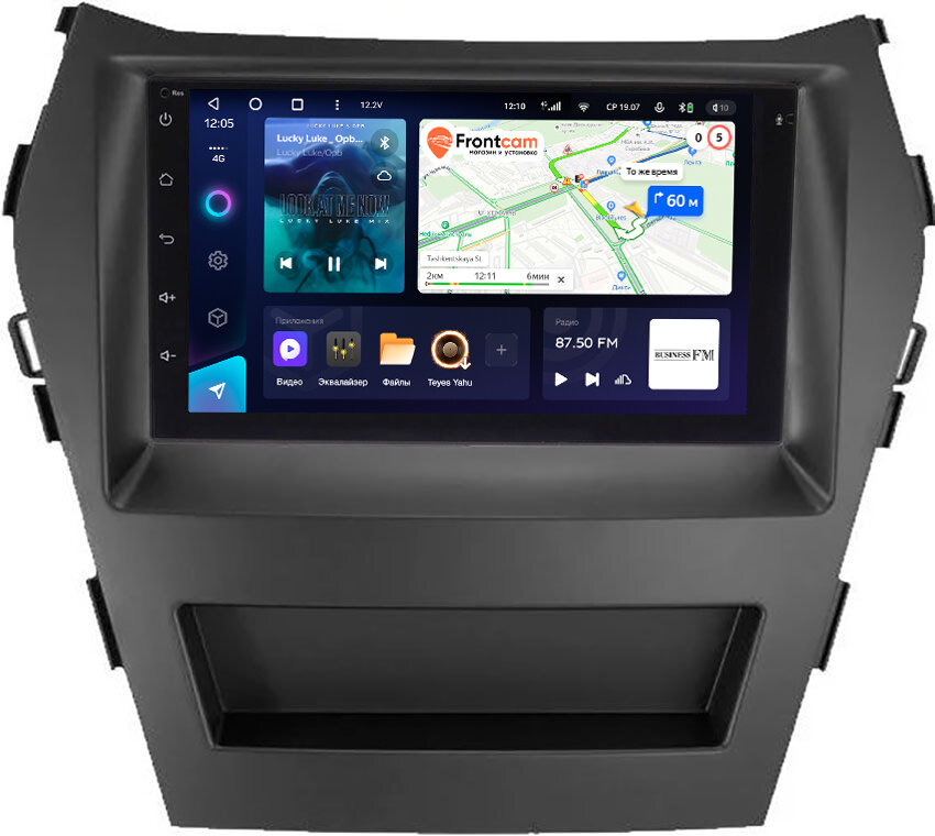 Штатная магнитола Hyundai Santa Fe III 2012-2018 (авто с NAVI) Teyes CC3L 4/32 7" RP-11-787-289 Android 10 (4G-SIM, DSP, IPS)