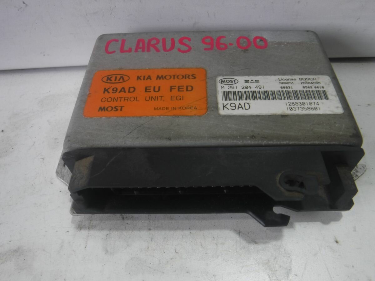 Блок управления двигателем Kia Clarus I (1996—1998) M261204491