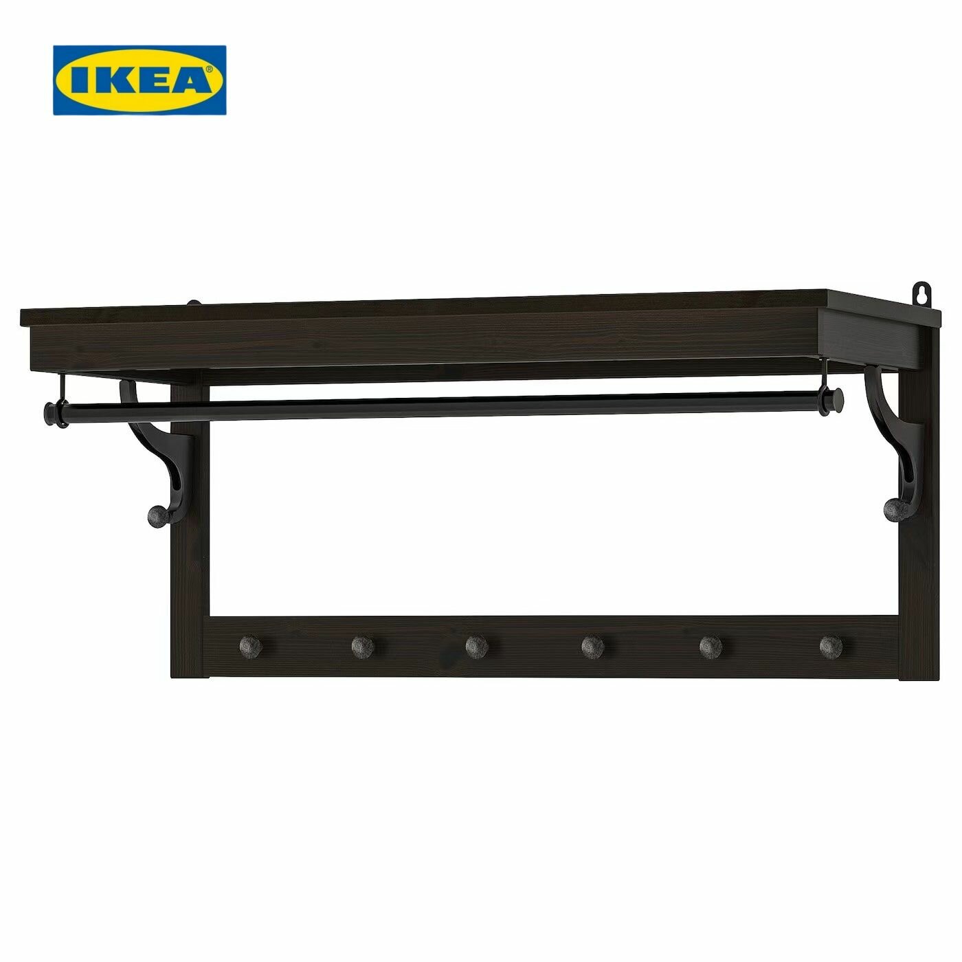 IKEA Минималистская вешалка для шляп в спальне