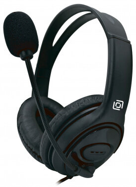 Наушники OKLICK HS-M400 черный 1.8 м накладные оголовье (1532019)