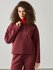 Худи JUST CLOTHES, размер 50, , бордовый