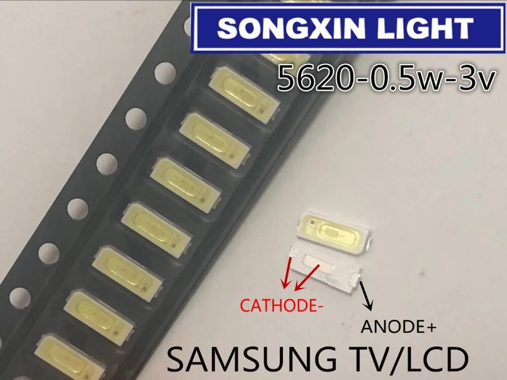 SMD LED ленты 5620 XIASONGXIN LIGHT для подсветки телевизоров SAMSUNG
