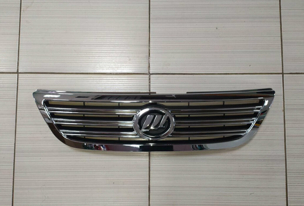 Решетка радиатора Lifan Solano, хром 2008-2013 г.