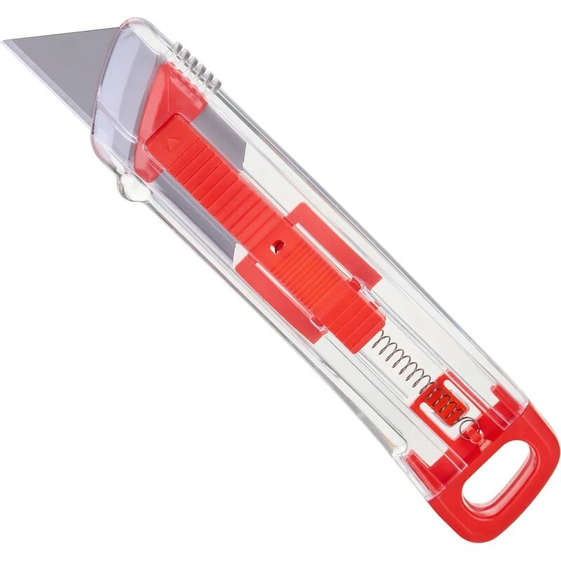 Нож безопасный Topfort с фиксатором лезвия 19 мм, 1978832