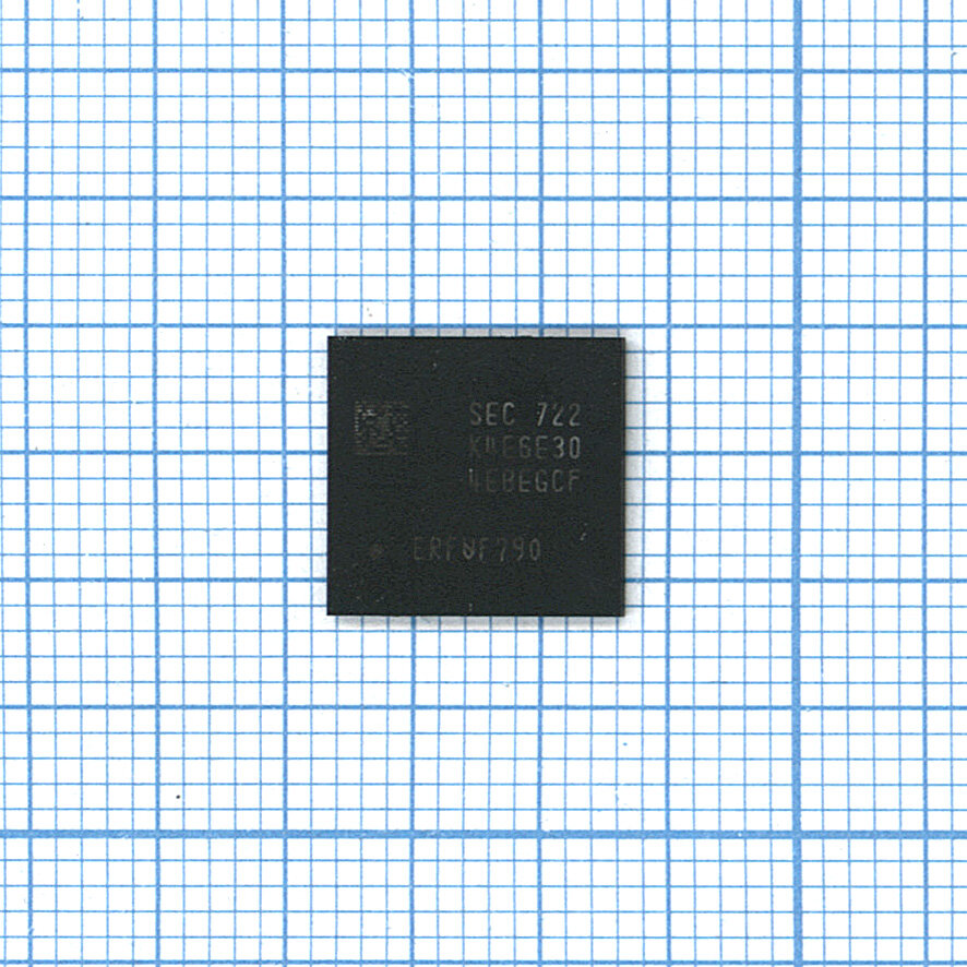 Микросхема памяти K4EGE304EB-EGCF с разбора