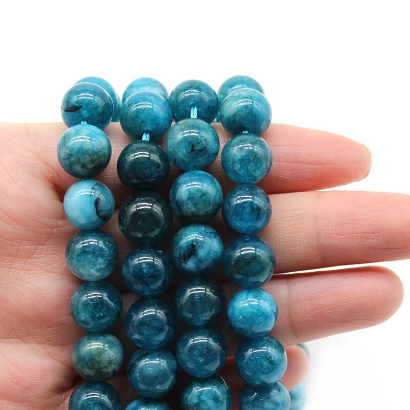 Бусины из апатита Youth Cadence 6 8 10 мм 8mm approx 46beads