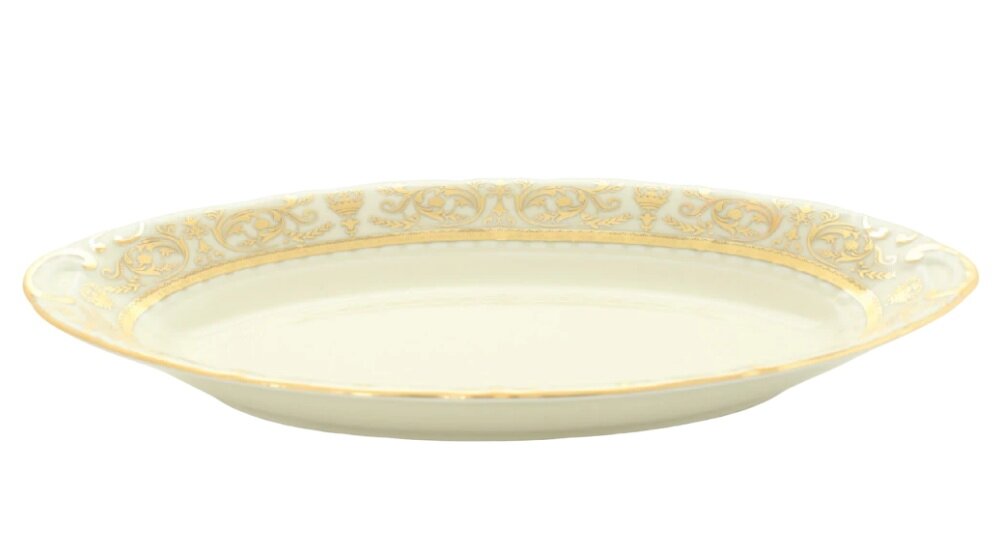 Блюдо овальное 23 см Слоновая кость, Соната Leander 07516125-1373