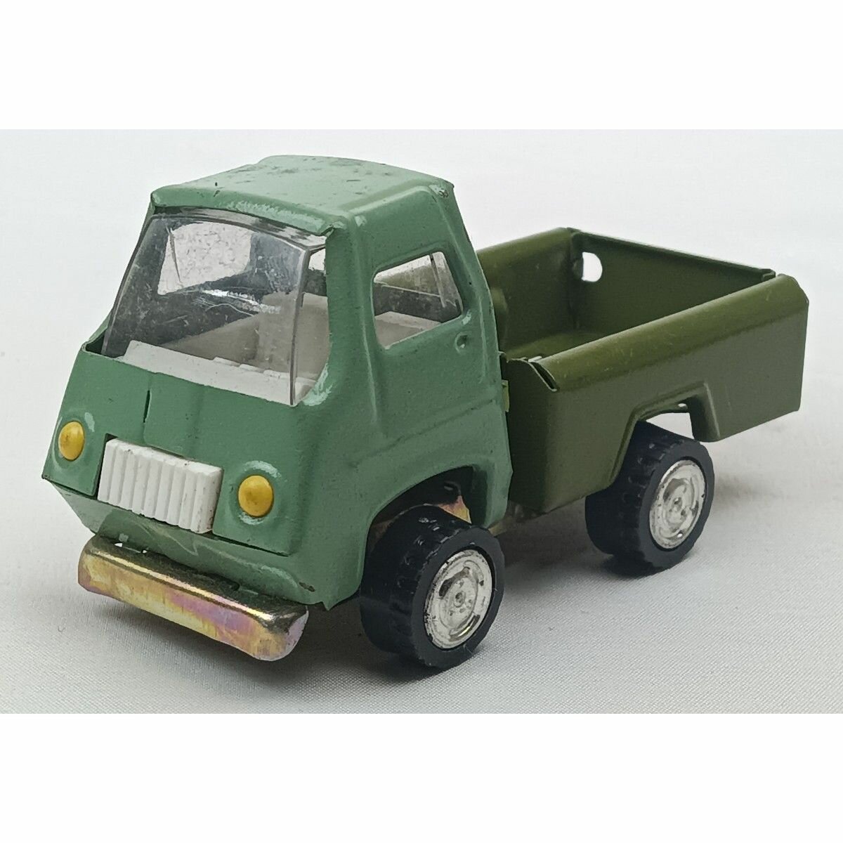Игрушка автомобиль грузовой СССР Металл Зеленый