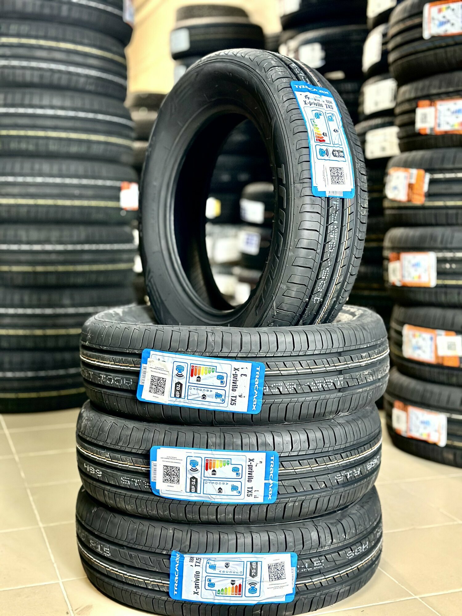 175/70R13 Tracmax X-Privilo TX5 82T (дата 4525) симметричный протектор