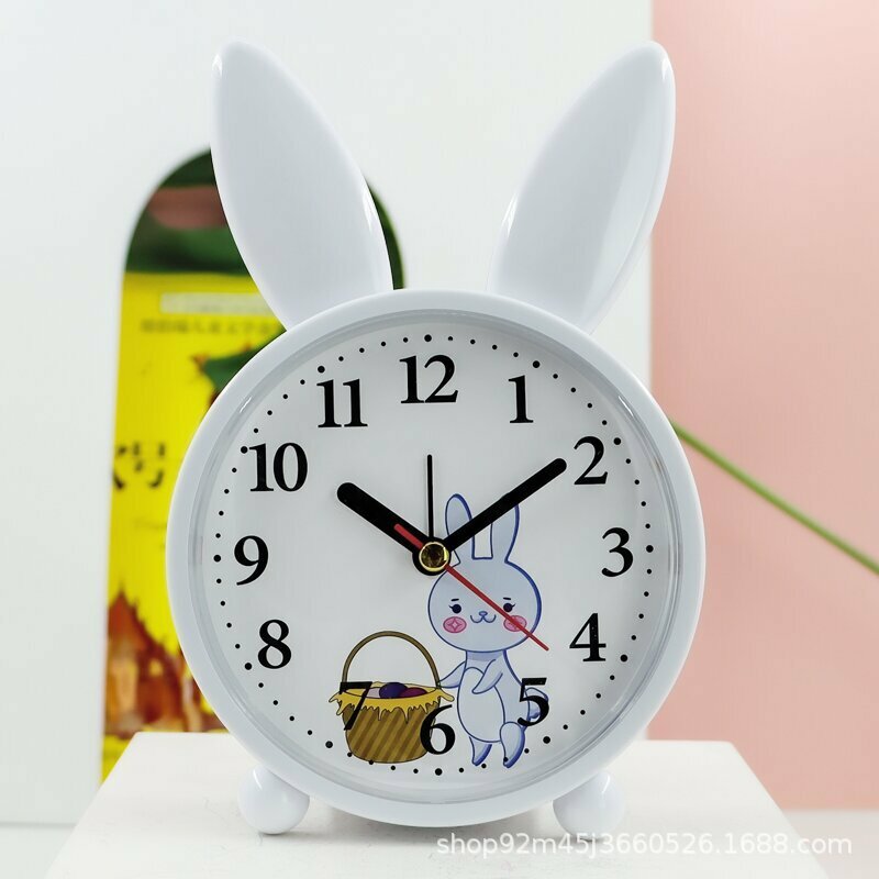 Будильник "Диди", синий кролик, без звука