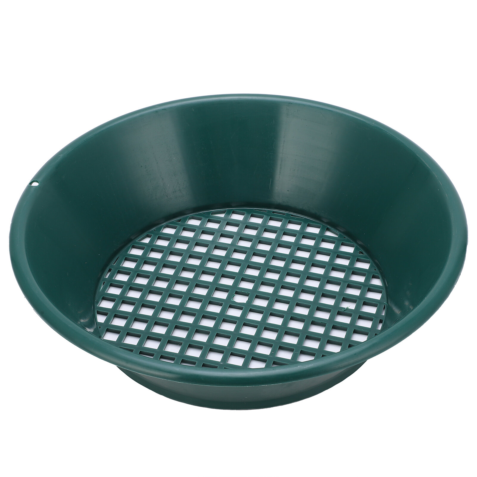 Лоток-сито для промывки золота диаметром 350 мм, ручной инструмент для промывки при добыче золота.