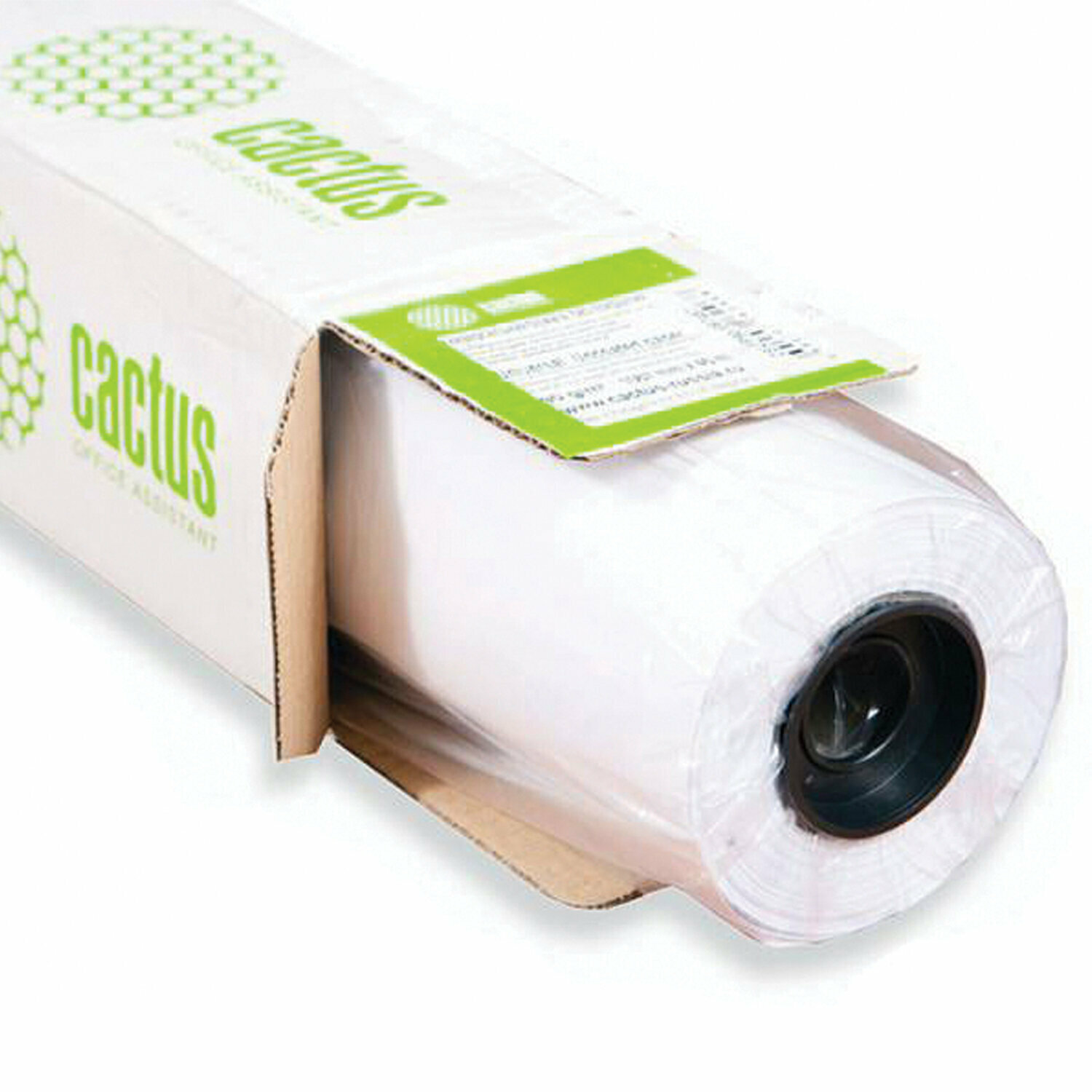 Рулон для плоттера CACTUS 610 мм, 45,7 м, втулка 50,8 мм, белизна CIE 171% CS-LFP80-610457