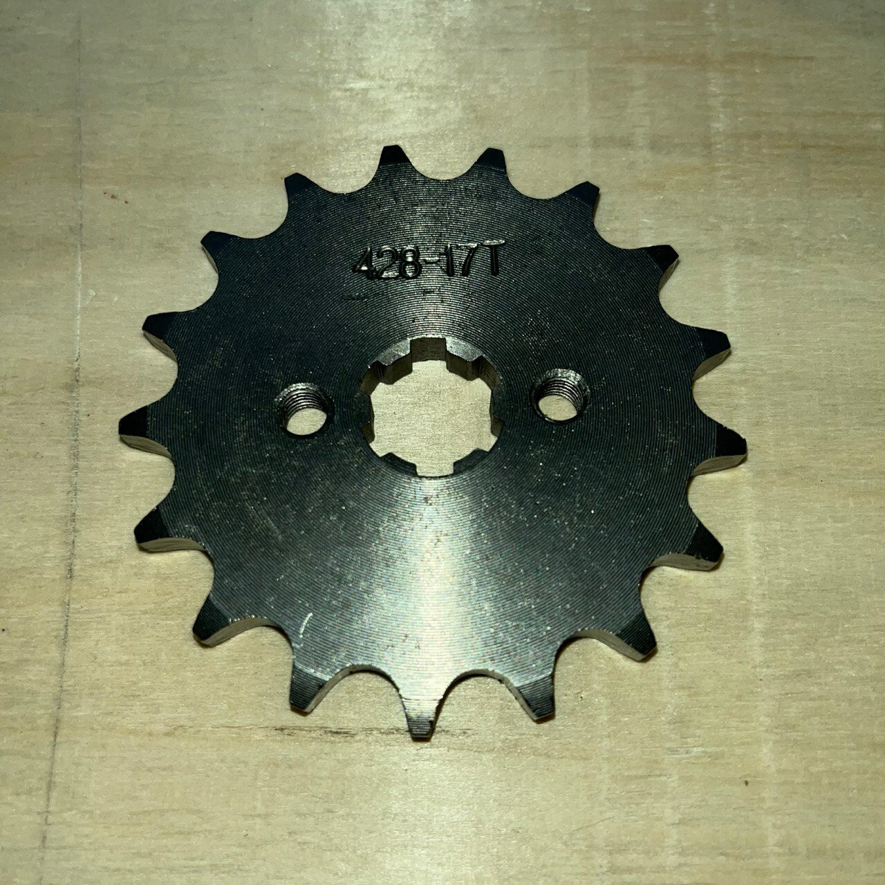 Звезда 17 зуб. (428) (2 х 30) для мопеда