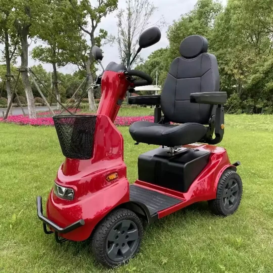 Электроскутер (скутер складной сверхмощный четырехколесный) pro2