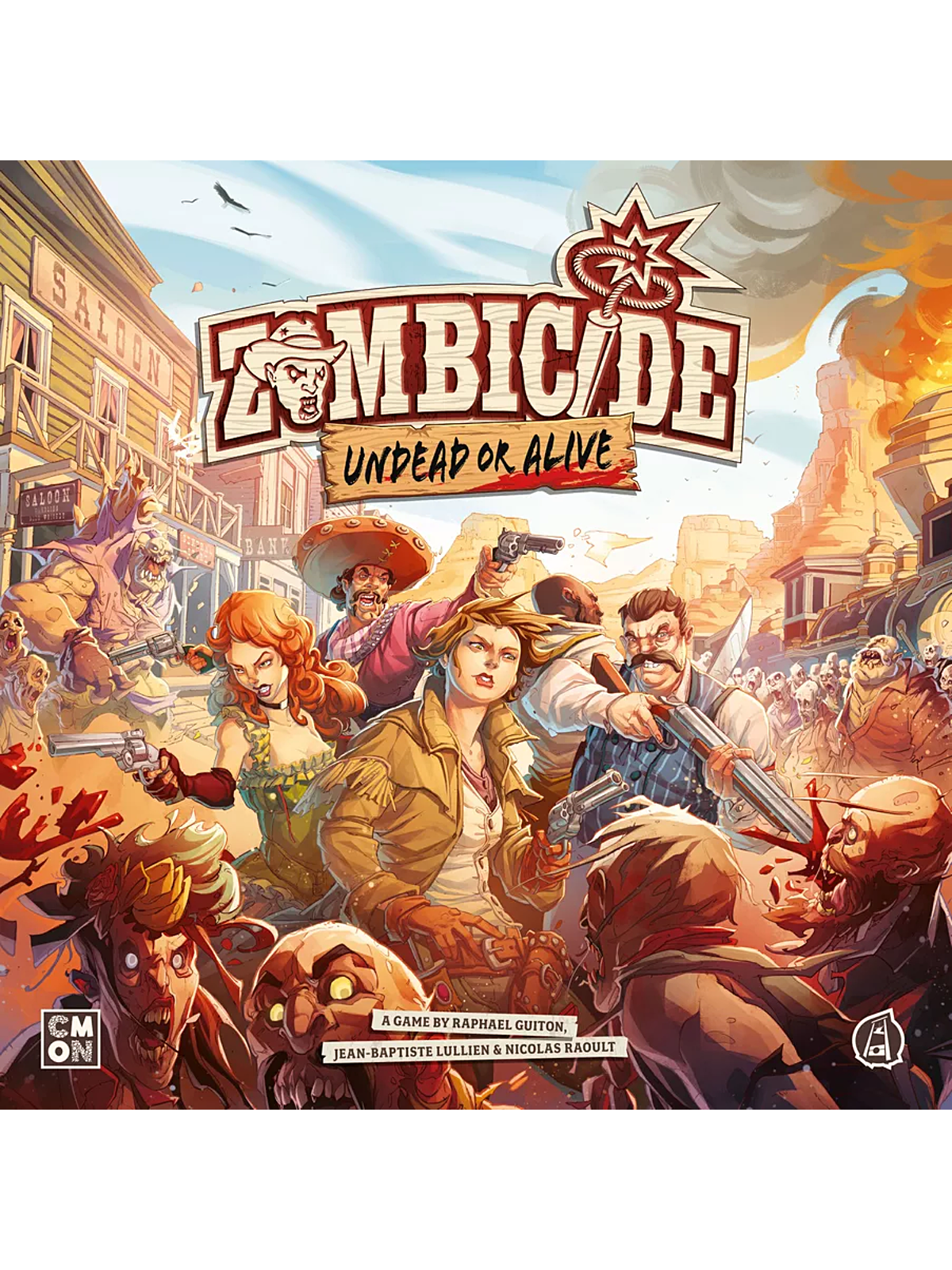 Настольная игра Zombicide: Undead Or Alive - Dead West Pledge Bundle (Kickstarter Special) на английском языке