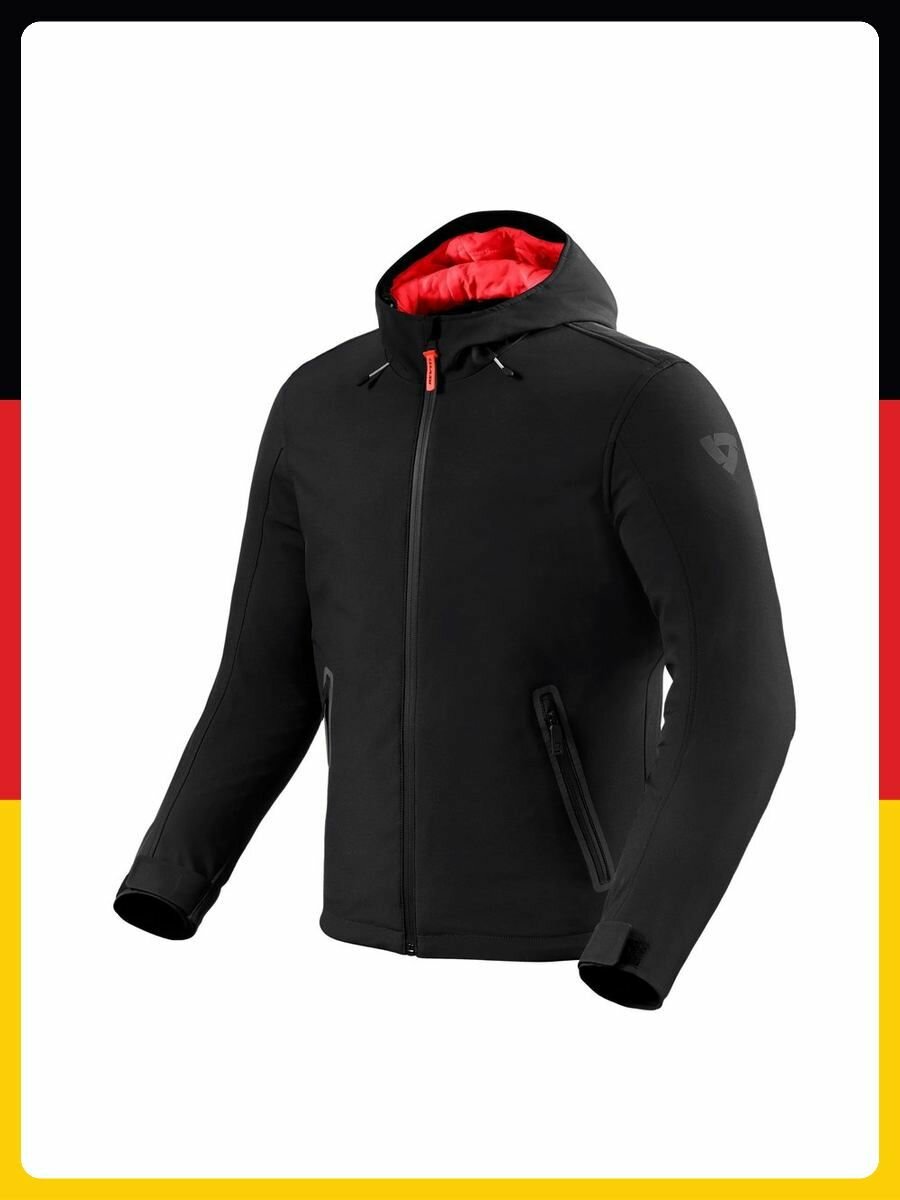 Мотокуртка Revit Traffic H2o, черный, L