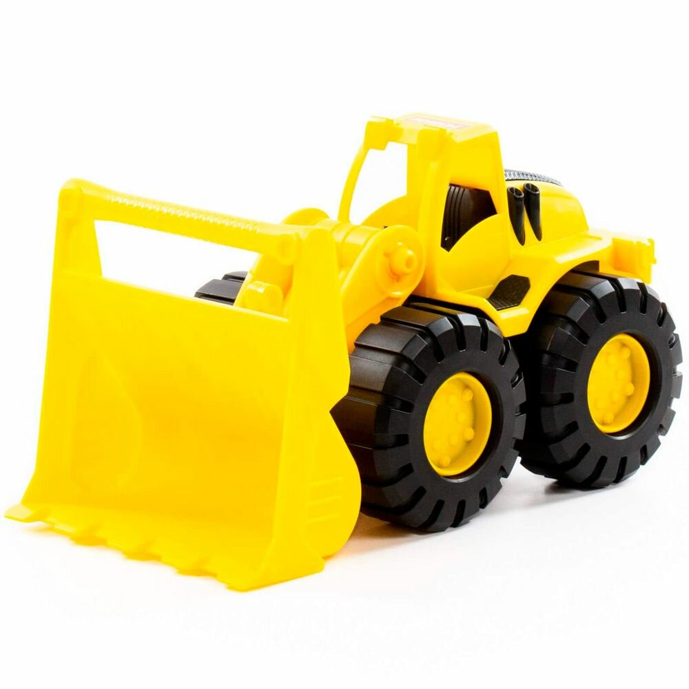 Погрузчик "Эксперт", детская машинка для мальчика, пластиковая машинка-игрушка для сюжетно-ролевых игр, в сетке