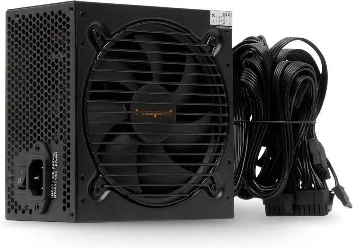 HSI-500BS-BK / Блок питания Power Supply HSPD, 500W 80+ Bronze (ATX, 2.31, Semi-modular, 1x24(20+4)p