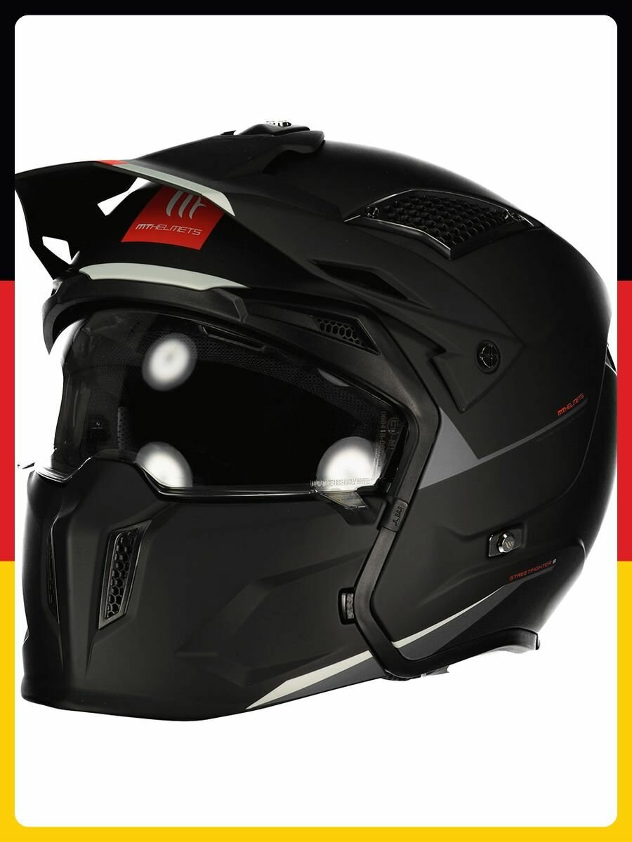 Модульный мотошлем MT HELMETS Streetfighter S