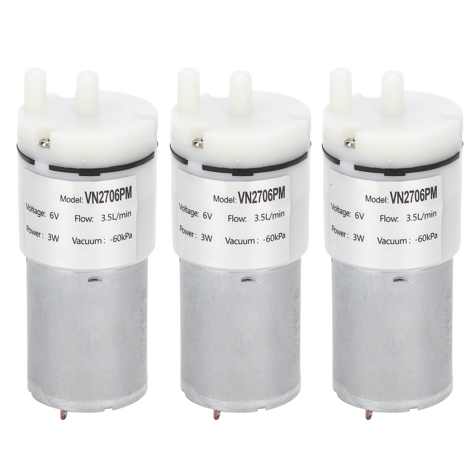 3 шт. микронасоса для воды, мини-погружной мотор, аксессуары для аквариума DC6V VN2706PM