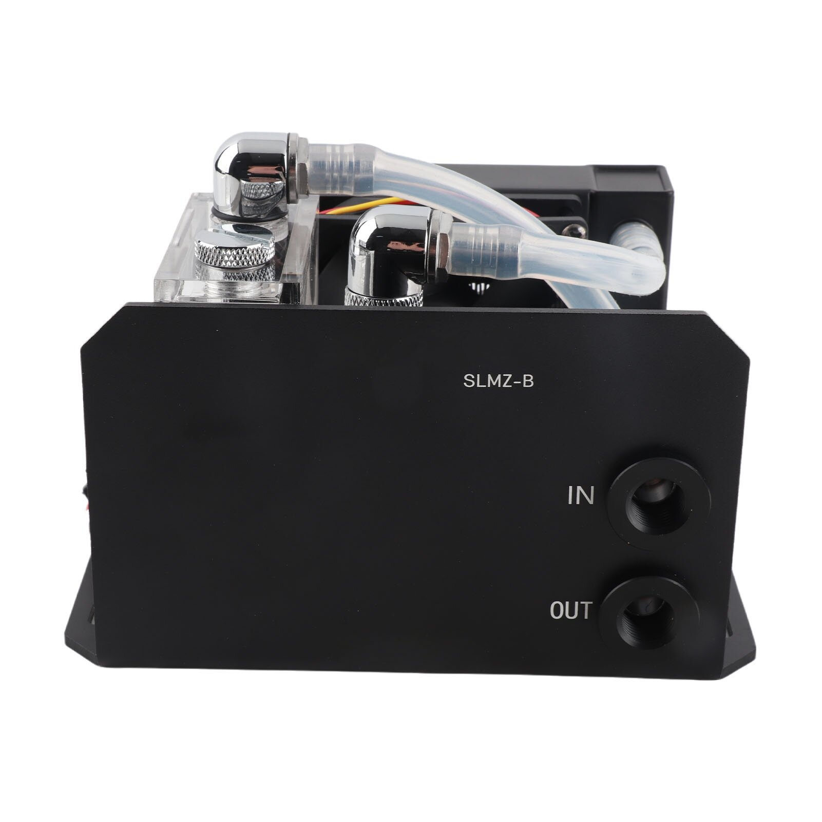 Насос для СЖО, один вентилятор, 4-pin D-порт, 600 л/ч, бесшумный, радиатор для компьютера