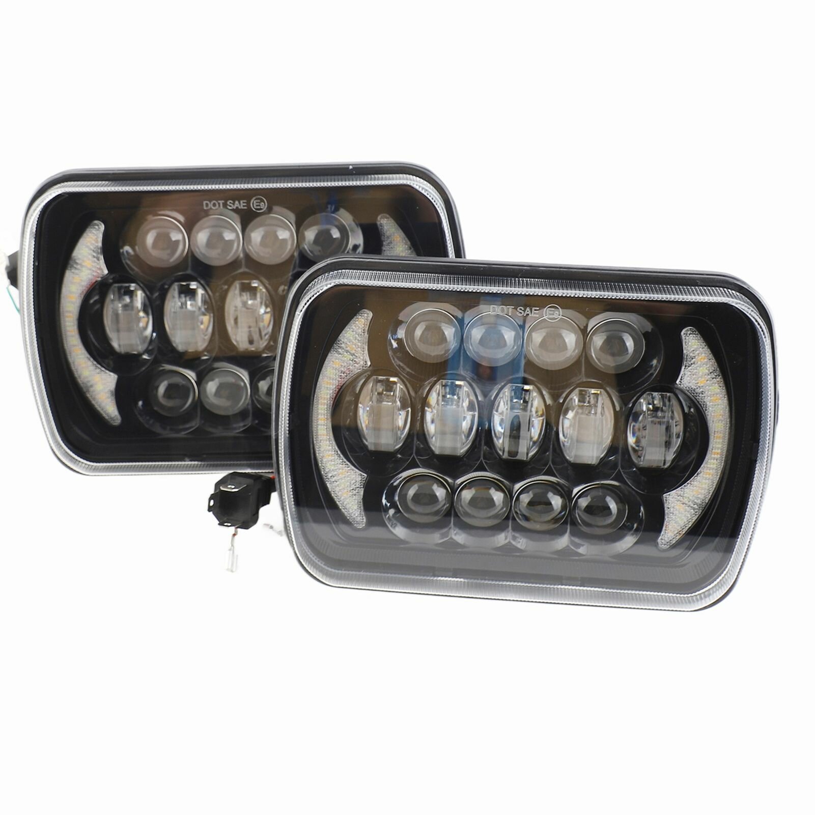 7" LED фара 200W с DRL/поворотником/ближним/дальним светом