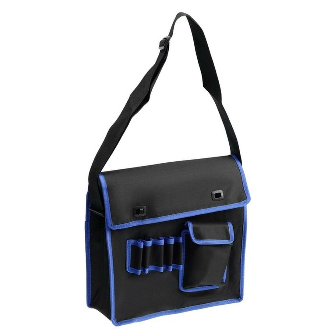 Сумка для инструментов тундра, карман и 5 петель, 2 отделения, ремень, 360 х 280 х 130 мм