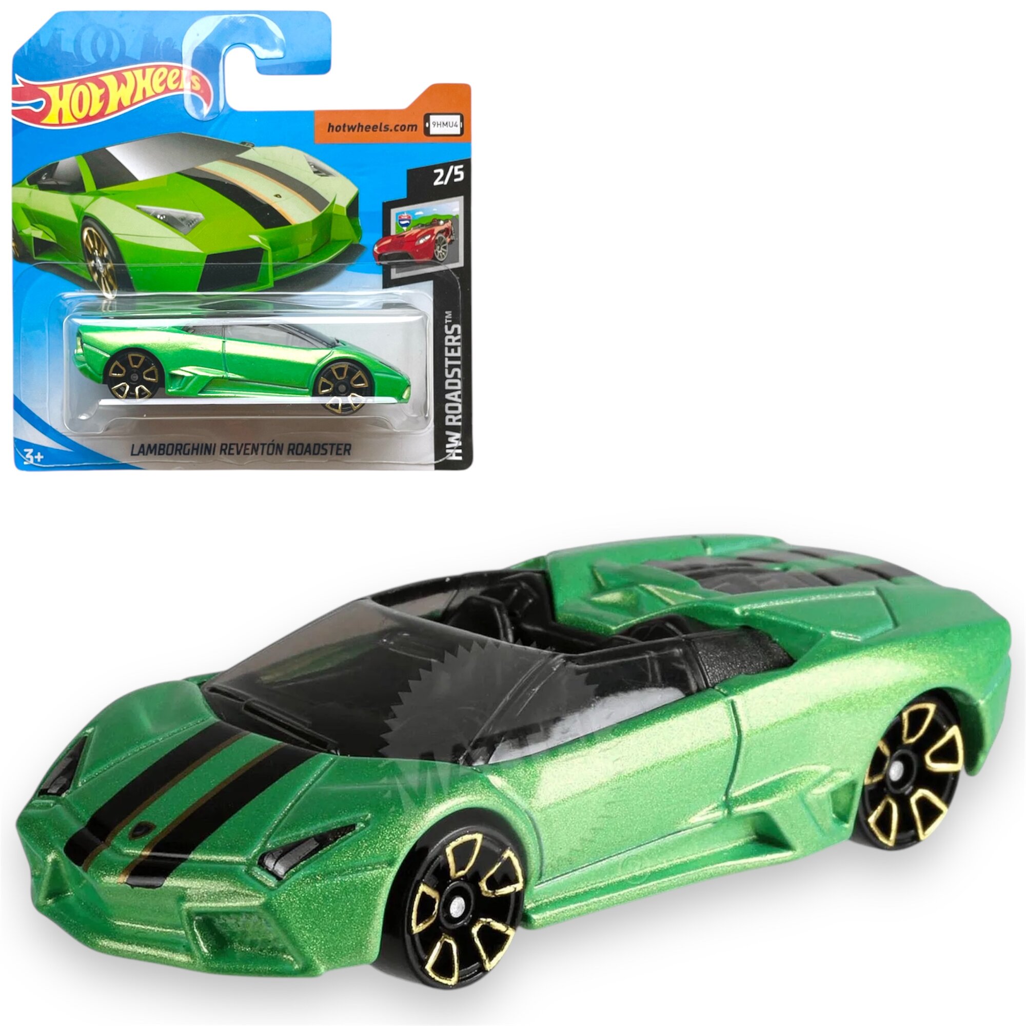Машинка Hot Wheels Lamborghini Reventon Roadster, коллекционная 1/64 длина 7 см